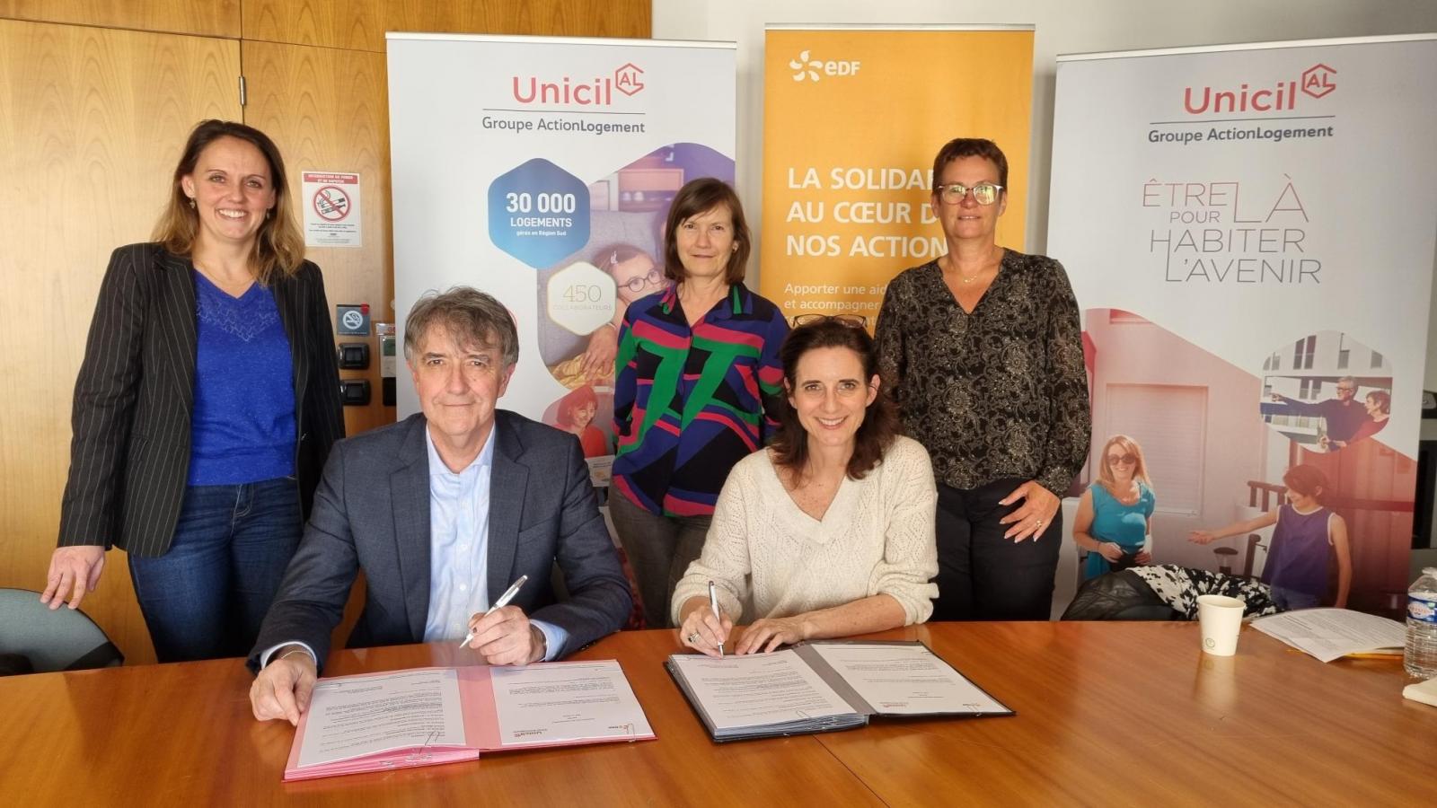 Unicil et EDF unissent leur force pour lutter contre la précarité ...